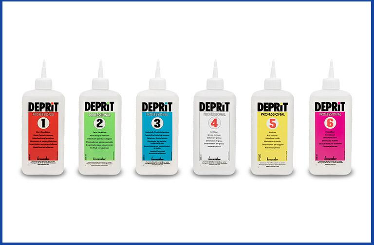 Deprit Professional, la gamme polyvalente pour le détachage des ...