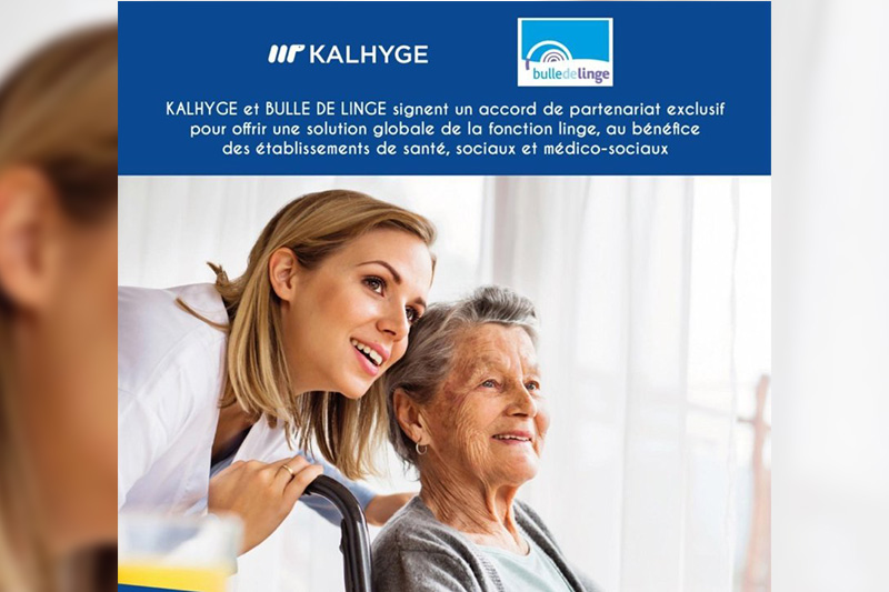Location-entretien de linge. Kalhyge et Bulle de Linge signent un ...