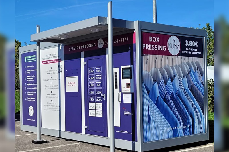 Kunz propose sa box en licence de marque - BLANCHISSERIES, PRESSING ...